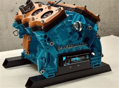 Lexus V6 Engine Block Bluetooth Media Player