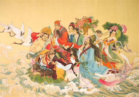 八仙过海中八个神仙各拿什么武器 百度经验