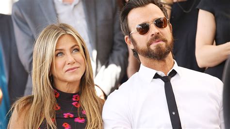 Jennifer Aniston Reunites With Ex Husband Justin Theroux See Photos