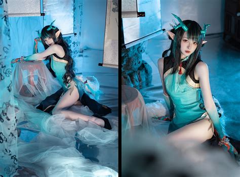 Cosplay Cô Nàng Dusk Trong Tựa Game Arknights