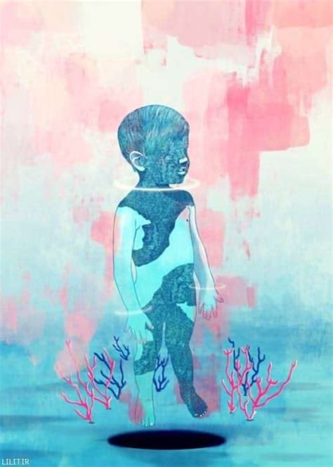 🎨 اثر هنری تابلو نقاشی کودک دورگه لیلیت ® Lilit