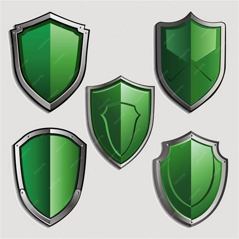 Premium Vector Shield Vector Illustration