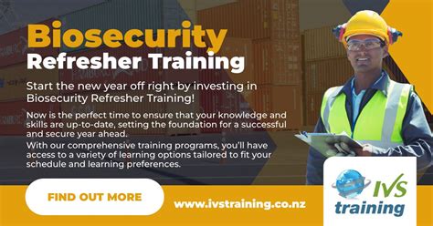 Ivs Training On Linkedin Start The New Year Off Right By Investing In Biosecurity Refresher…