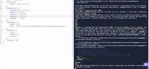 Mongodb Deprecated Functions Javascript The Freecodecamp Forum