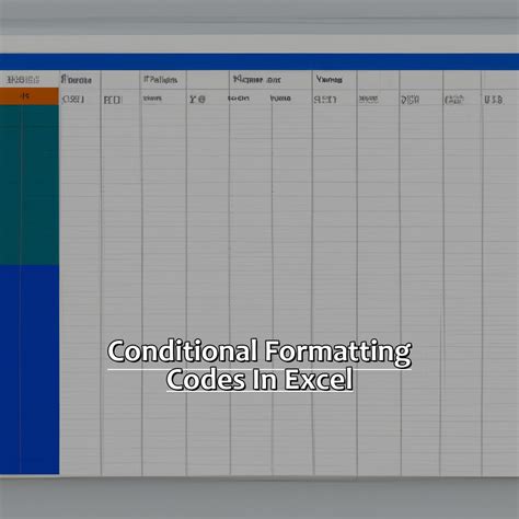 Understanding Color And Conditional Formatting Codes In Excel Anders Fogh