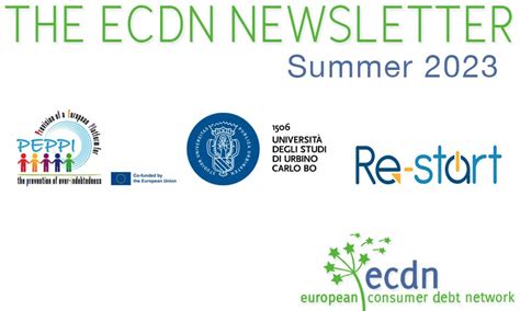 The 2023 Summer Newsletter News Ecdn