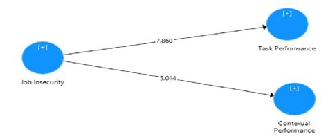 Structural Model Assessment Direct Effect Relationships Beta Value