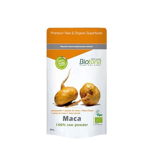 БИО МАКА прах 200 грама Biotona Bio Maca Drugstore Bg
