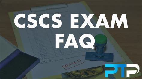 Cscs Exam Info Pass Rate Costs And More
