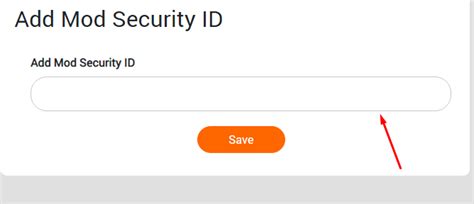 Mod Security ID Remover
