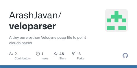 GitHub ArashJavan Veloparser A Tiny Pure Python Velodyne Pcap File To Point Clouds Parser