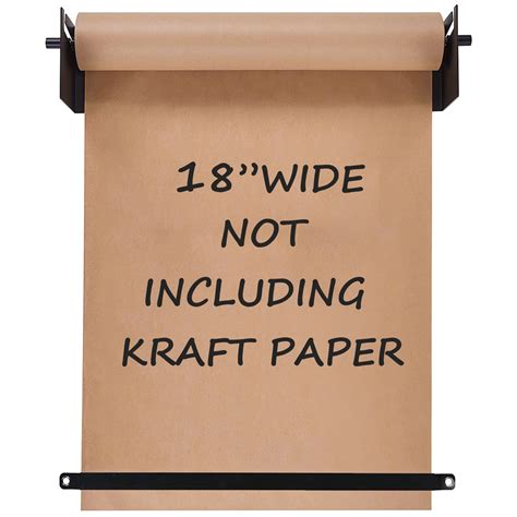 Fitous 186 Kraft Paper Roll Holder Dispenser And Cutter Wall Mounted To Do Lists Diy Drawing