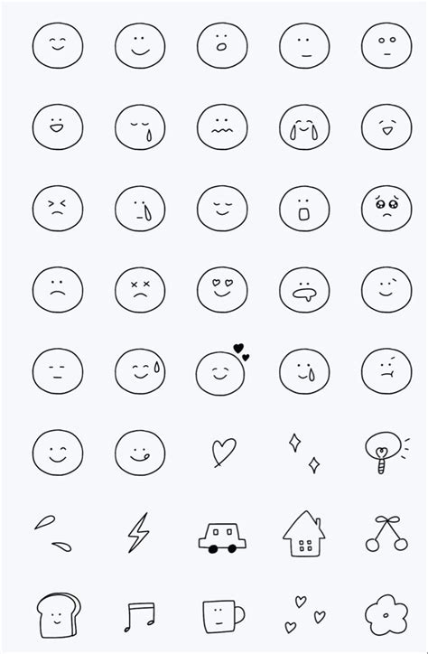 안녕하세요 도란입니다 오랜만에 굿노트 스티커를 가지고 왔습니다 표정과 글귀가 적힌 스티커입니다 굿노트 표정 글귀 스티커 얼굴 부분은 뒤가 비치는 반투명으로 되어