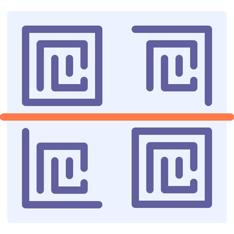 Qr Code Generic Color Fill Icon