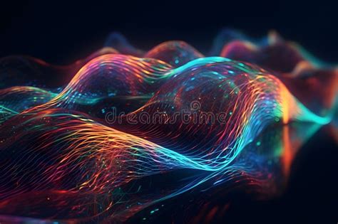 Visualization Of Particle Generative Ai Stock Illustration Illustration Of Imagination