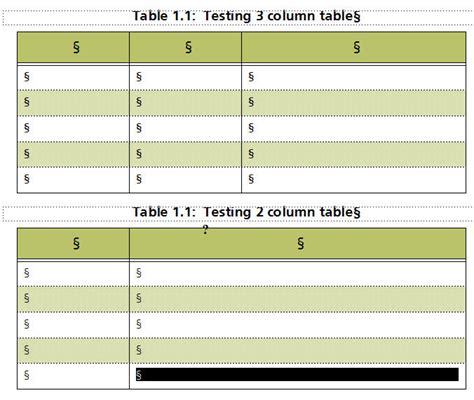 Solved Table Numbering Adobe Community