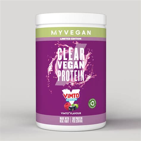 Vimto Clear Vegan Protein Limited Edition Myvegan
