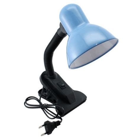 Лампа настольная на прищепке с клипсой креплением Е27 220В фото отзывы характеристики в