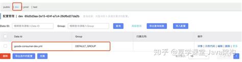 SpringCloud Alibaba之Nacos多环境多项目管理 知乎