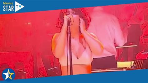 Raye Performs In Underwear As She Belts Out Powerful Song To Tackle Body Dysmorphia Youtube