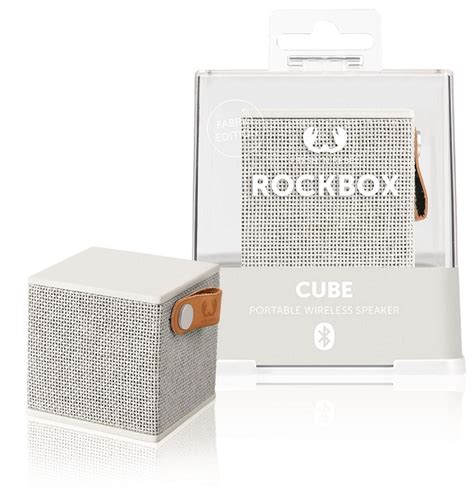 Cassa Freshn Rebel Rockbox Cube Fabriq Grigia → Greentechstore It