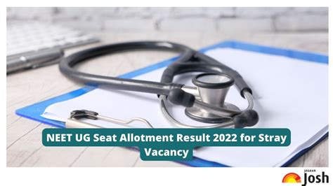NEET UG Seat Allotment Result For Stray Vacancy On Dec Check Reporting Schedule Here