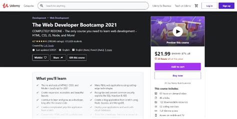 Best Web Development Courses Full Stack To Learn Online