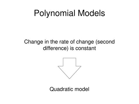 Ppt Polynomial Models Powerpoint Presentation Free Download Id5766515