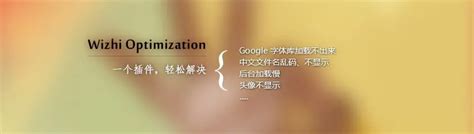 Wordpress 优化和清理插件 Wizhi Optimization Wordpress智库