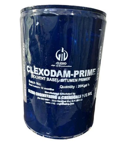 Black Clexodam Prime Solvent Based Bitumen Primer At ₹ 95 Litre In Ghaziabad