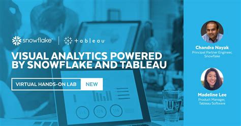 Virtual Hands On Lab With Tableau And Snowflake