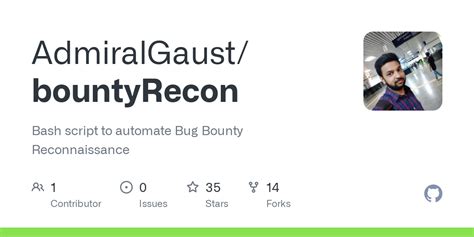 Github Admiralgaustbountyrecon Bash Script To Automate Bug Bounty