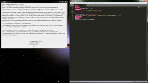 Cheat Engine Tutorial X64 Step 8 Thread Youtube