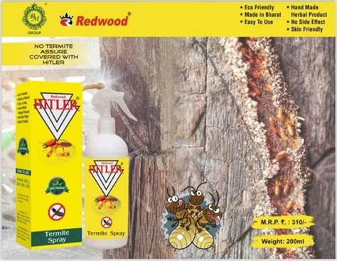 Hitler Liquid Anti Termite Spray Packaging Type Bottle 250 Ml At