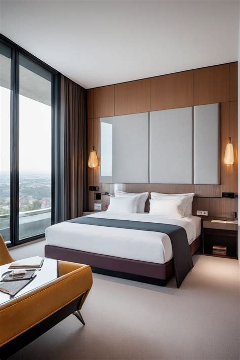 Ai数字艺术酒店客房室内设计效果摄影图 众图网 花瓣网