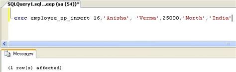Parameterized Stored Procedure For Insert In Sql 2008