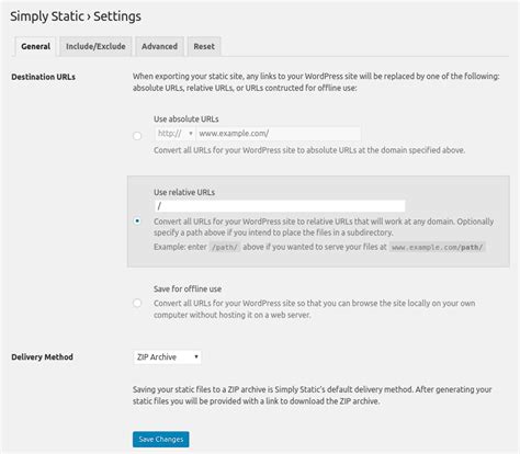 converting your dynamic wp site to a static html version for presentations ⋆ just another