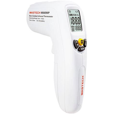 Mastech Ms6590p Infrared Thermometer Silver Techinn