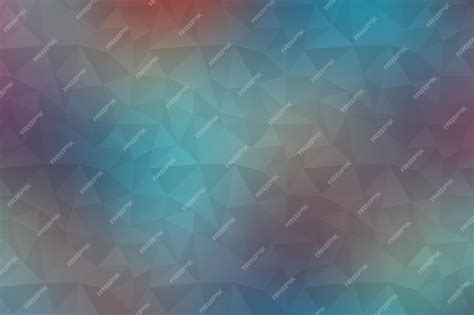 Premium Photo Abstract Polygonal Background Triangular Style With