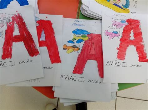 Brincar E Aprender Atividades De Pintura Das Vogais