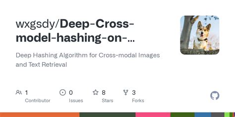 Github Wxgsdydeep Cross Model Hashing On Mscoco Deep Hashing