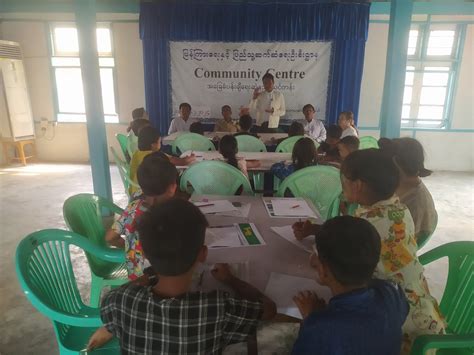 မဟာအောင်မြေမြို့နယ်၌ အခြေခံပန်းချီရေးဆွဲနည်းသင်တန်း ဖွင့်လှစ် Information And Public Relations