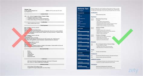 4 Ui Ux Resume Samples Guide With Templates And Skills