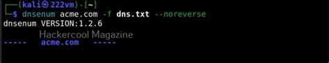 Complete Guide To Dnsenum Hackercool Magazine