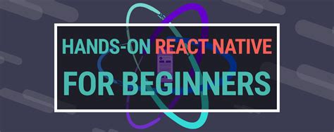 hands on react native tutorial for beginners exceptionly