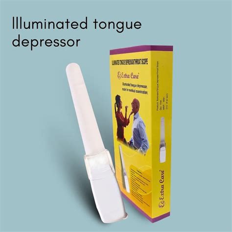 Tongue Depressor Illuminating At ₹ 300piece Hospital Equipments In
