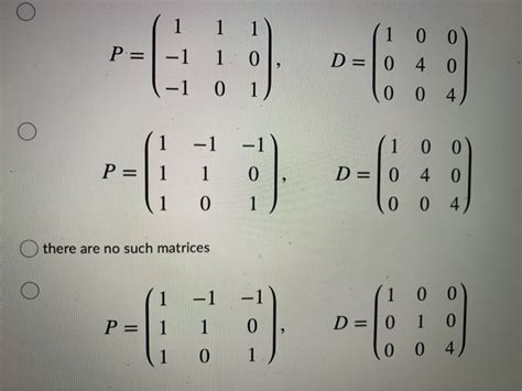 Solved Let A Be A 3x3 Matrix With Eigenvalues 1 And 4 Let