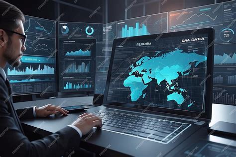 Premium Photo Big Data Technology For Business Finance Analytic