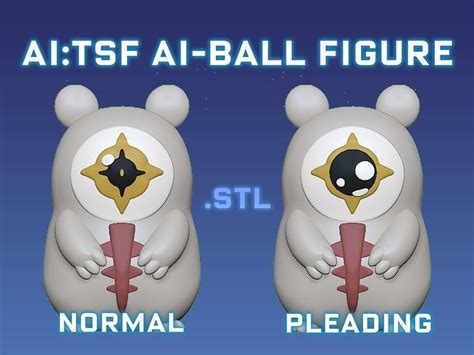 Aiba Ai Ball Ai The Somnium Files Figure 3d Model 3d Printable Cgtrader