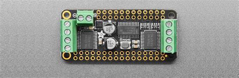 featherwing of the day dc motor stepper featherwing wingoftheday